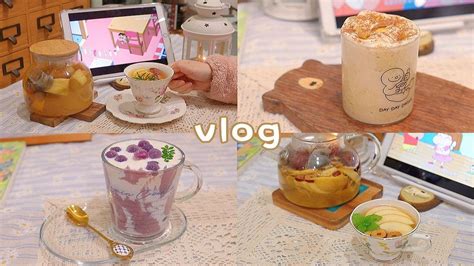 秋冬暖心热饮 轻松自家制vlog 芋泥厚椰乳 栗子焦糖奶茶 酸甜热橙茶 红枣苹果养生茶 YouTube
