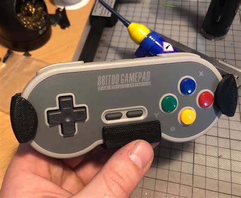8bitdo Snes Controller Wall Mount By Neorame Download Free Stl Model