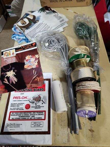Assorted Crafting Auction Ohio