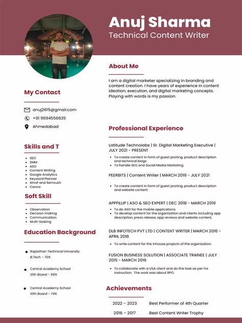 Anuj Cv Latest Pdf