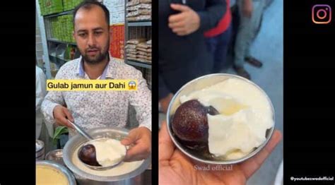 Netizens Are Divided Over Pairing Gulab Jamun With Curd Trending News