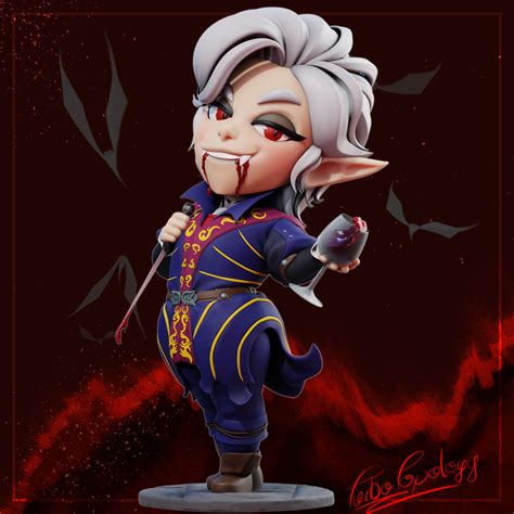 Turbotopology Chibi Astarion Baldurs Gate 3