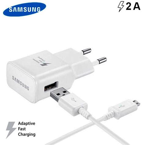 Cargador Movil Samsung Original Carga Rapida 2a Micro Usb