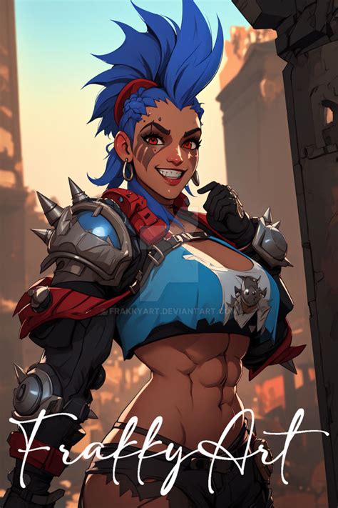 Overwatch Junker Queen 001 By Frakkyart On Deviantart