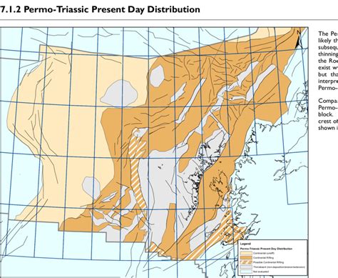 Permo Triassic Present Day Distribution Map Download Scientific Diagram