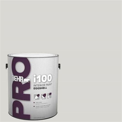 Behr Pro 1 Gal N360 1 Seagull Gray Eggshell Interior Paint Pr13001