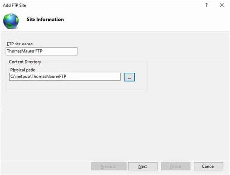 Install FTP Server On Windows Server Thomas Maurer