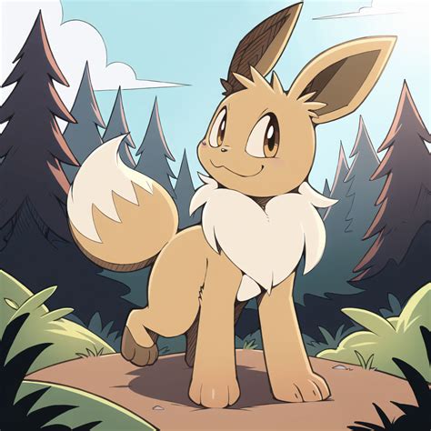 Request A Cute And Fluffy Eevee By Memento Mystle On Deviantart