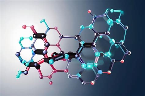 Premium Photo Hexagonal Molecular Structure For Medical Science And Digital Technology Design