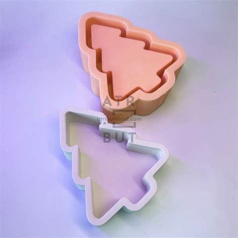 Силіконова форма кашпо Ялинка купити за найкращою ціною інтернет магазині Atributmold