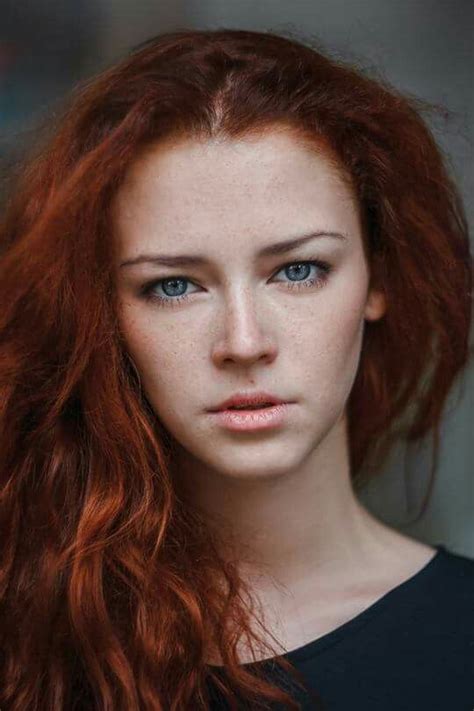 Red Hair Freckles And Curves