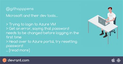 Please Help Microsoft And Their Dev Tools Trying To Login To