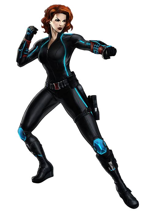 Avengers Age Of Ultron Black Widow Portrait Art By Cptcommunist On