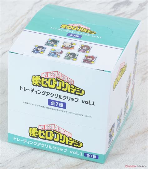 僕のヒーローアカデミア トレーディングアクリルクリップ Vol1 7個セット キャラクターグッズ パッケージ1