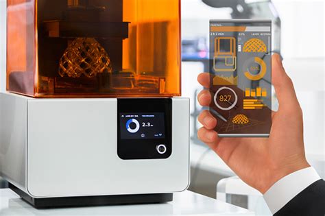 실험실에서 제어 3d 프린터에 대한 응용 프로그램 3차원 인쇄에 대한 스톡 사진 및 기타 이미지 3차원 인쇄 사물 인터넷