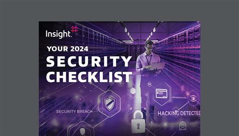 Your 2024 Security Checklist Insight