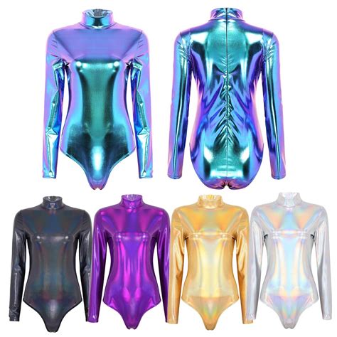 Gymnastics Leotard Metallic Gymnastics Clothes Hol Grandado