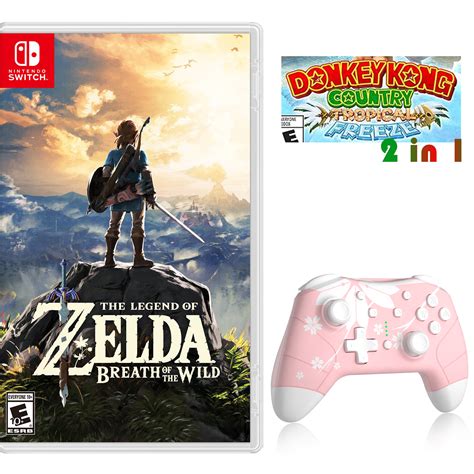 Donkey Kong Country Tropical Freeze Game Disc And Upgraded Switch Pro