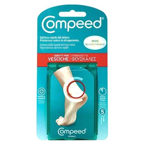 Compeed Cerotti Per Vesciche Formato Medio 5 Pezzi