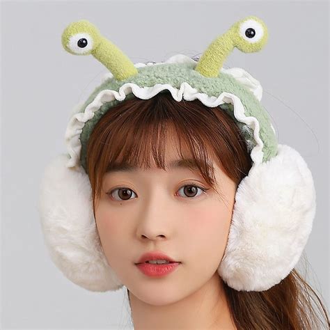 외계인 귀마개 귀여운 재밌는 왹져 웃긴 쓸데없는 선물 친구 에이블리