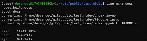 `nbdevbuilddocs` Gets Stuck On Converting The Last Notebook · Issue