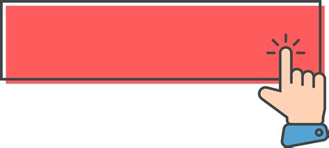 Click Cursor Icon With Click Here Button 21971518 Png