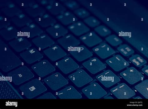 Computer Keyboard Close Up With Empty Space Stock Photo Alamy