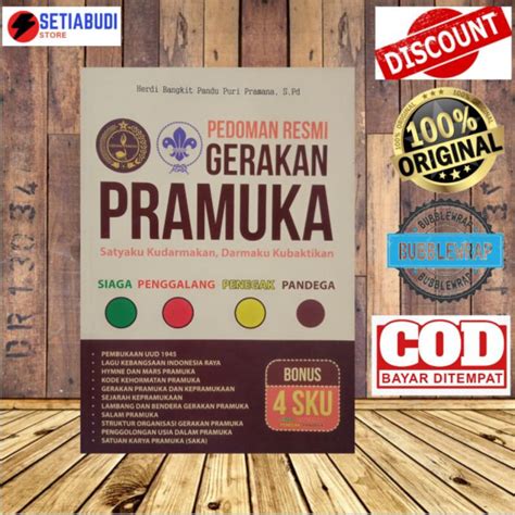 Jual Buku Pedoman Resmi Gerakan Pramuka Shopee Indonesia