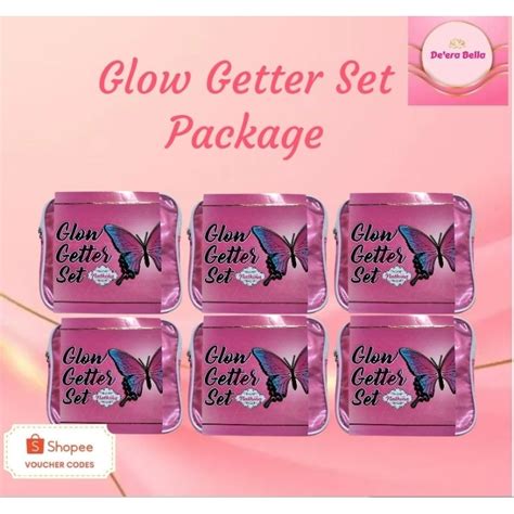 Glow Getter Set Package 6 Sets Shopee Philippines