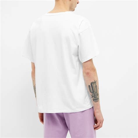 Paccbet Square Box Logo T Shirt White End