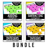 Adding Integers Pyramid Sum Puzzle By All Things Algebra TpT