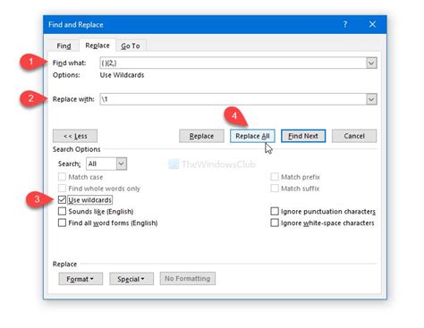 How To Remove Extra Spaces In Word Between Words Words Prefixes