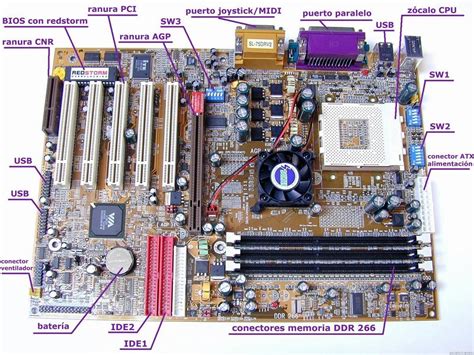 ENSAMBLE Y MANTENIMIENTO DEL EQUIPO DE COMPUTO TARJETA MADRE O PLACA
