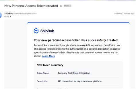 Api Token Generation Personal Access Token