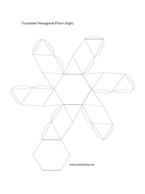 Hexagonal Truncated Prism Pdf