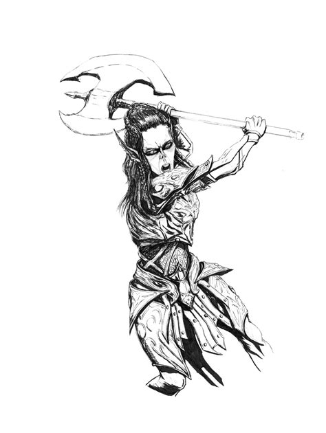 My Take On Laezel From Baldurs Gate 3 Link To Timelapse In Comments