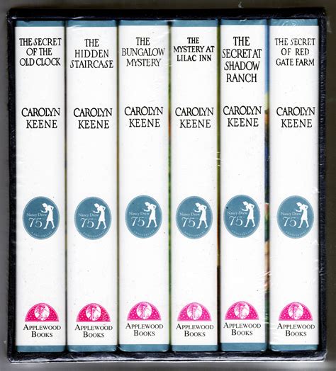 Nancy Drew Mystery Stories 75th Anniversary Set Of The First 6 Nancy