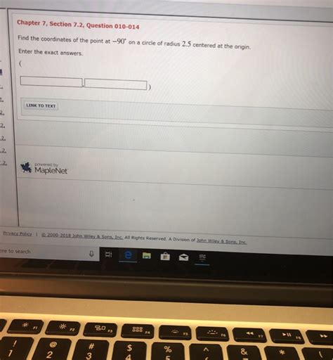 Solved Chapter Section Question Find The Chegg
