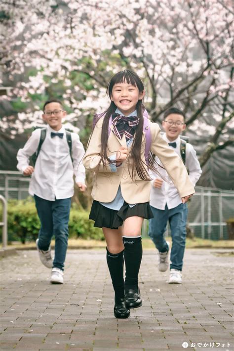 雨の日の卒園と入学の記念撮影、みんなで楽しく撮影できました♡ 福岡の出張撮影おでかけフォト