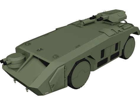 M577 Apc 2a 3d Model 3dcadbrowser