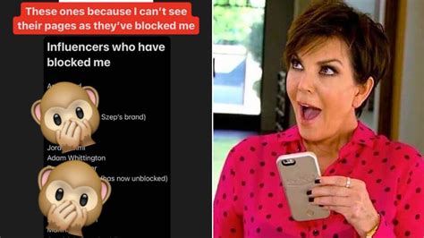 Aussie Gossip Insta Shared List Of Influencers Who Blocked Her