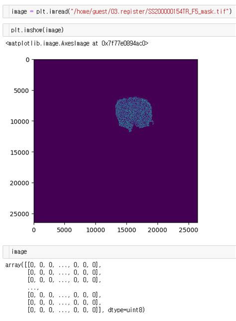 Question About Register Image Tif On Adata Issue Scverse Squidpy GitHub