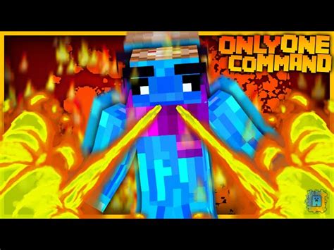 Firebending In One Command Vanilla Command Creation Minecraft Map