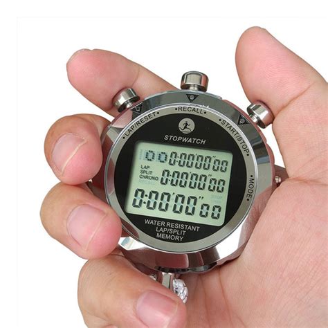 Профессиональный спортивный секундомер Pursun Ps 6100 1 100 точность