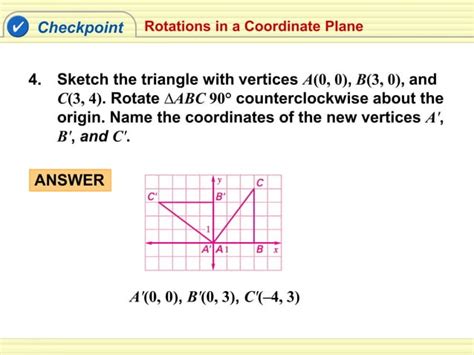 Geometric Transformation Rotation Pptx 3 D Graphics Computer