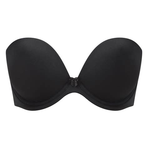 Koko Plunge Black Strapless Bra