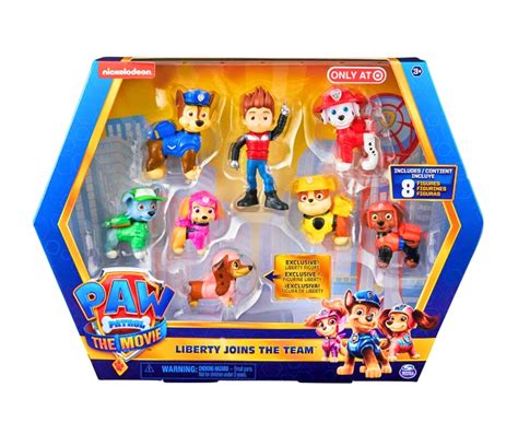 Paw Patrol Liberty Joins The Team Figure Pack Stock Finder Alerts In