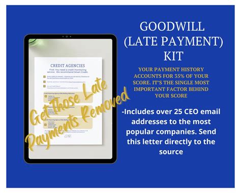 Late Payment Removal Kit Etsy