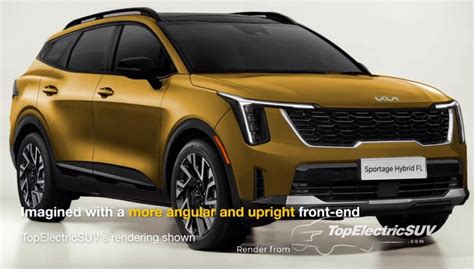 기아 2025 신형 스포티지 페이스리프트 하이브리드 Nq5의 제원 및 출시일 전망과 예상도 업데이트 네이버 블로그