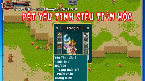 Game KPAH Review Pét Yêu Tinh Cấp Chỉ Số Độc Nhất Server Hoa Lư Minh Đức KPAH YouTube
